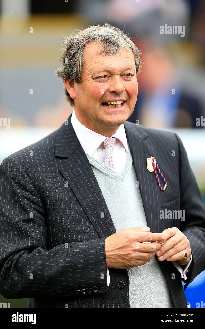 William Haggas, Trainer Stock Photo - Alamy