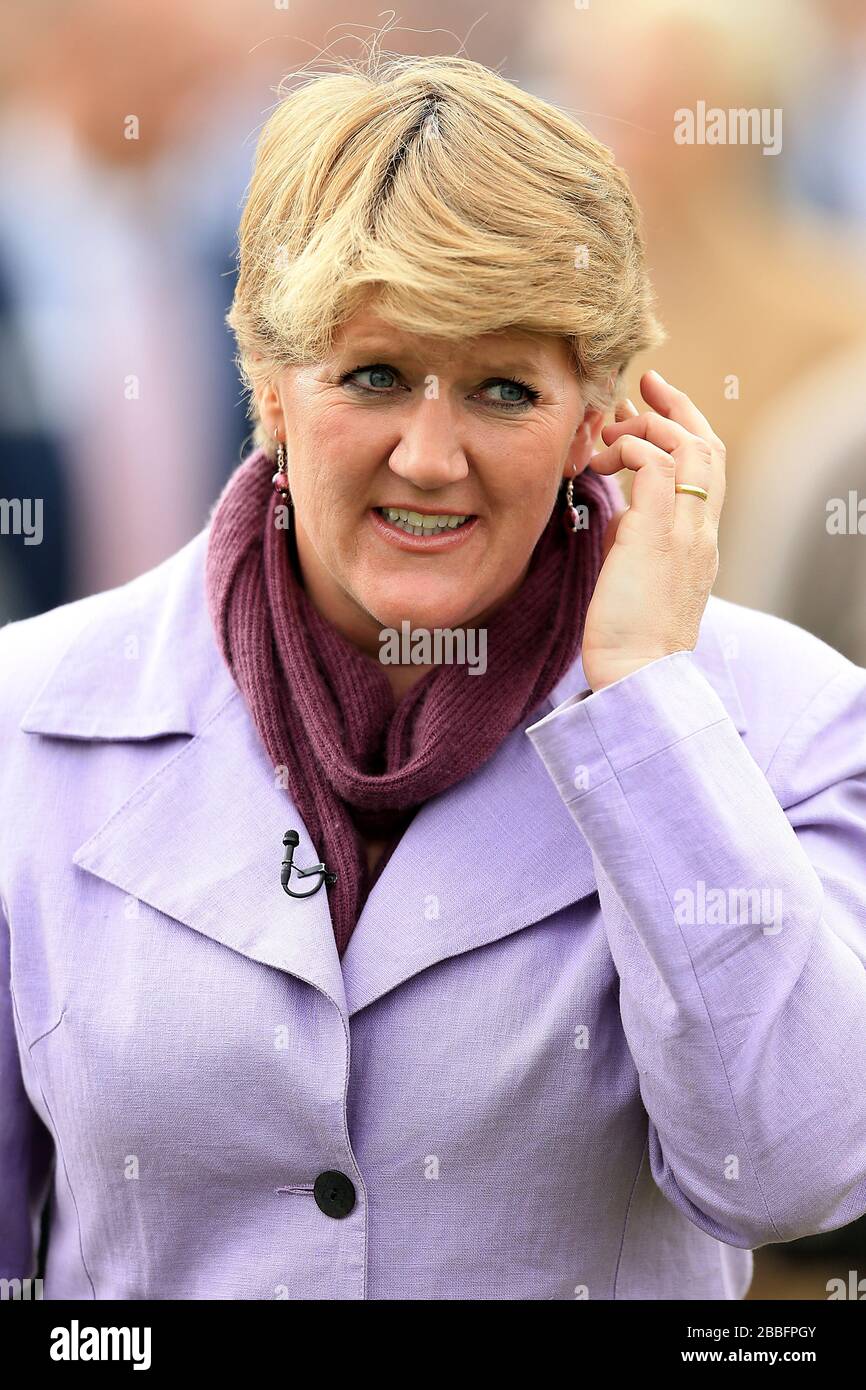 Clare Balding, Channel 4 Racing Presenter Stock Photo - Alamy