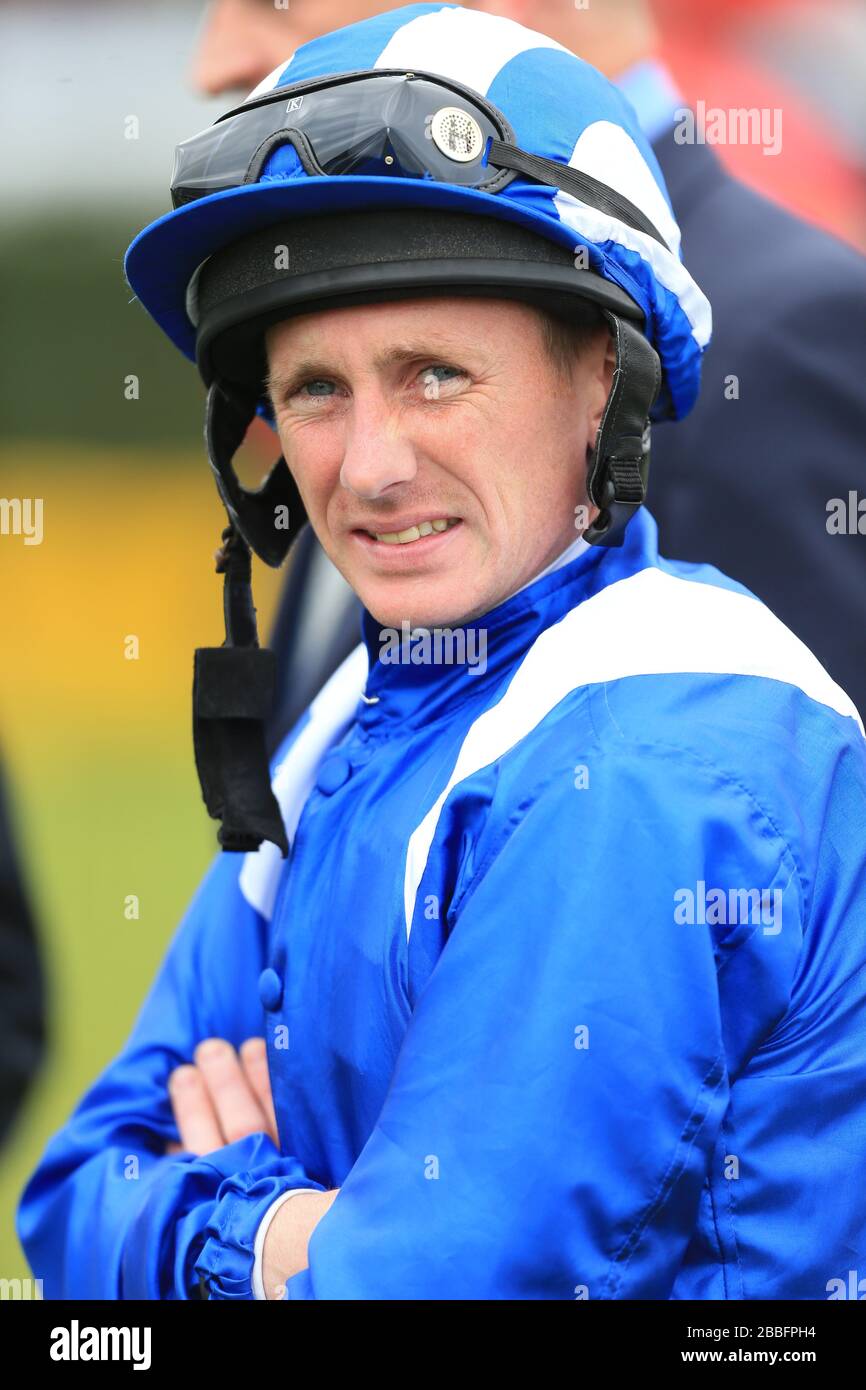 Jockey Paul Hanagan Stock Photo - Alamy