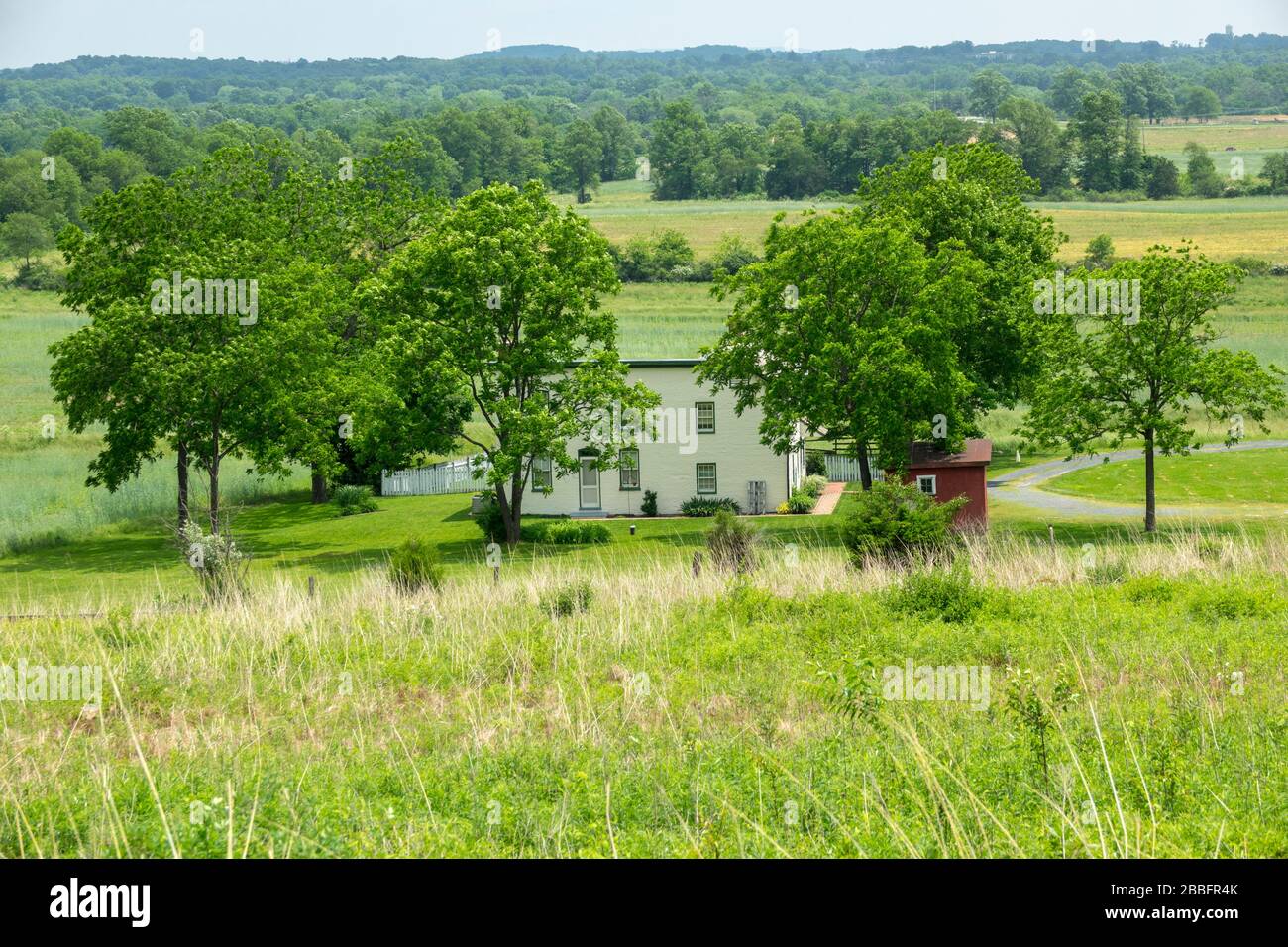 Oak ridge farm and battle site Gettysburg National Civil War ...