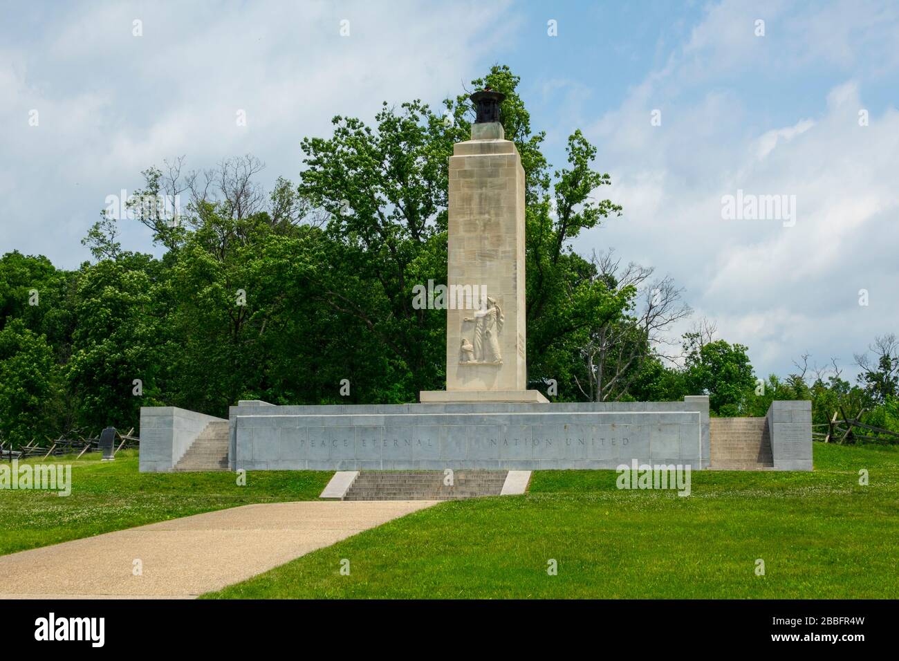 Eternal light peace memorial Gettysburg National Civil War Battlefield ...