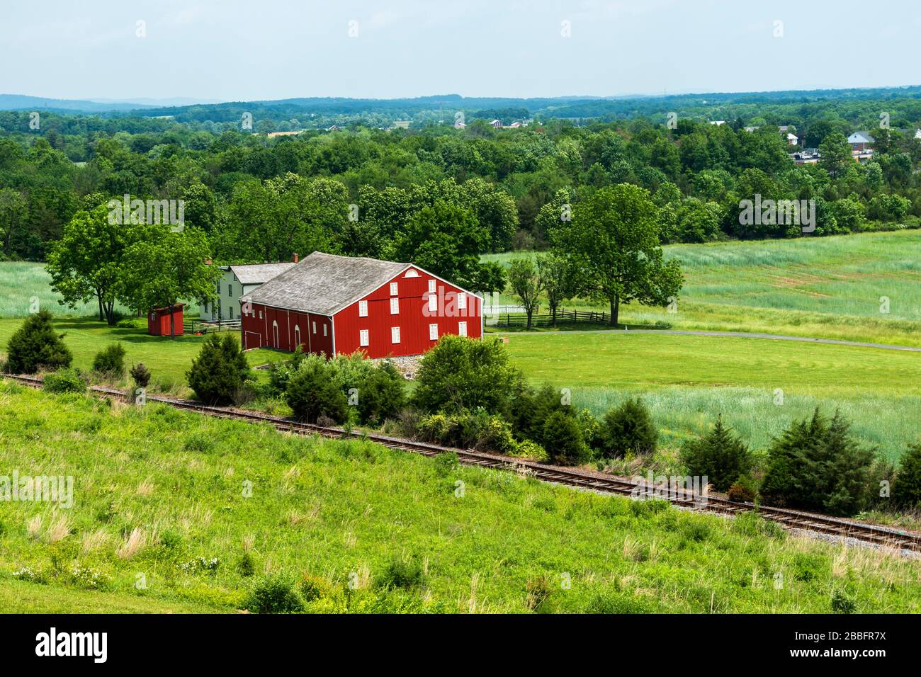 Oak ridge farm and battle site Gettysburg National Civil War ...