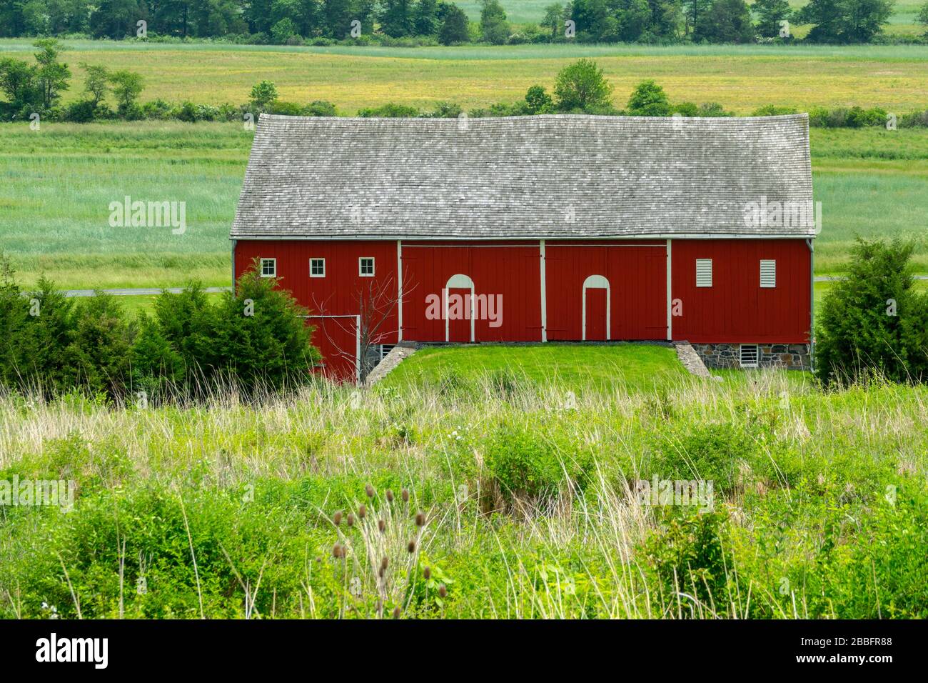 Oak ridge farm and battle site Gettysburg National Civil War ...