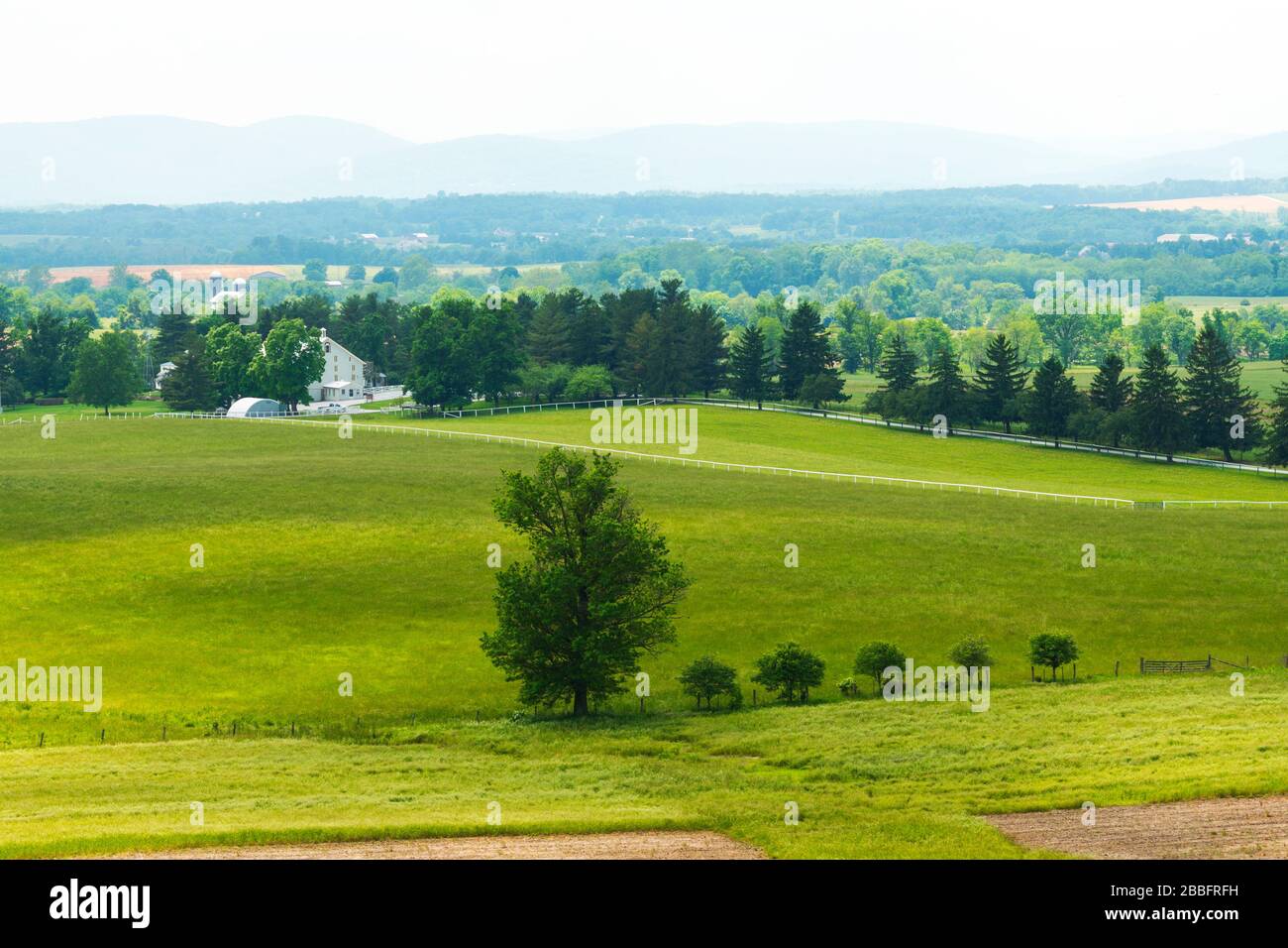 President Dwight D Eisenhower farm at Gettysburg National Civil War ...