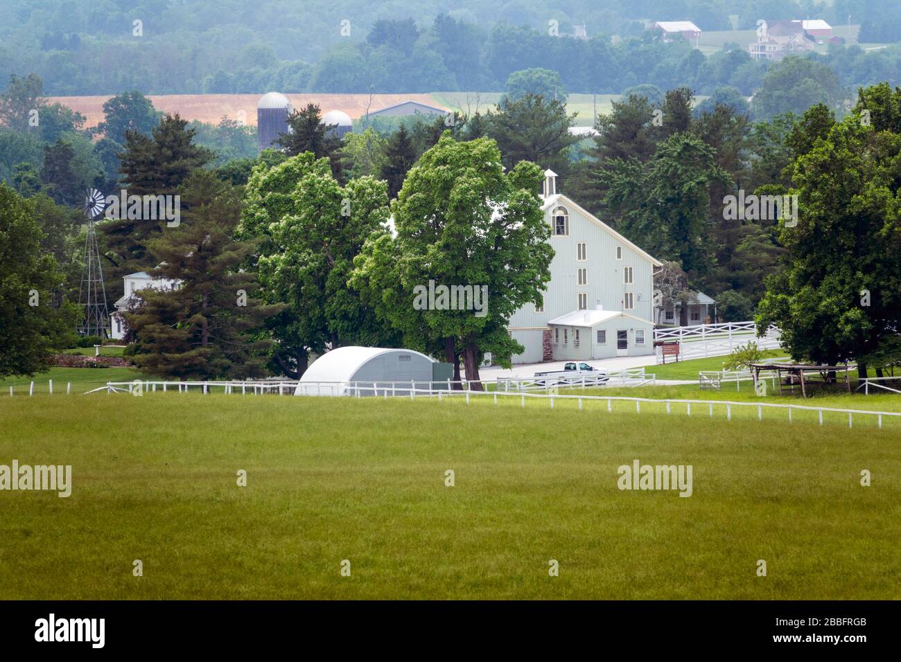 President Dwight D Eisenhower farm at Gettysburg National Civil War ...