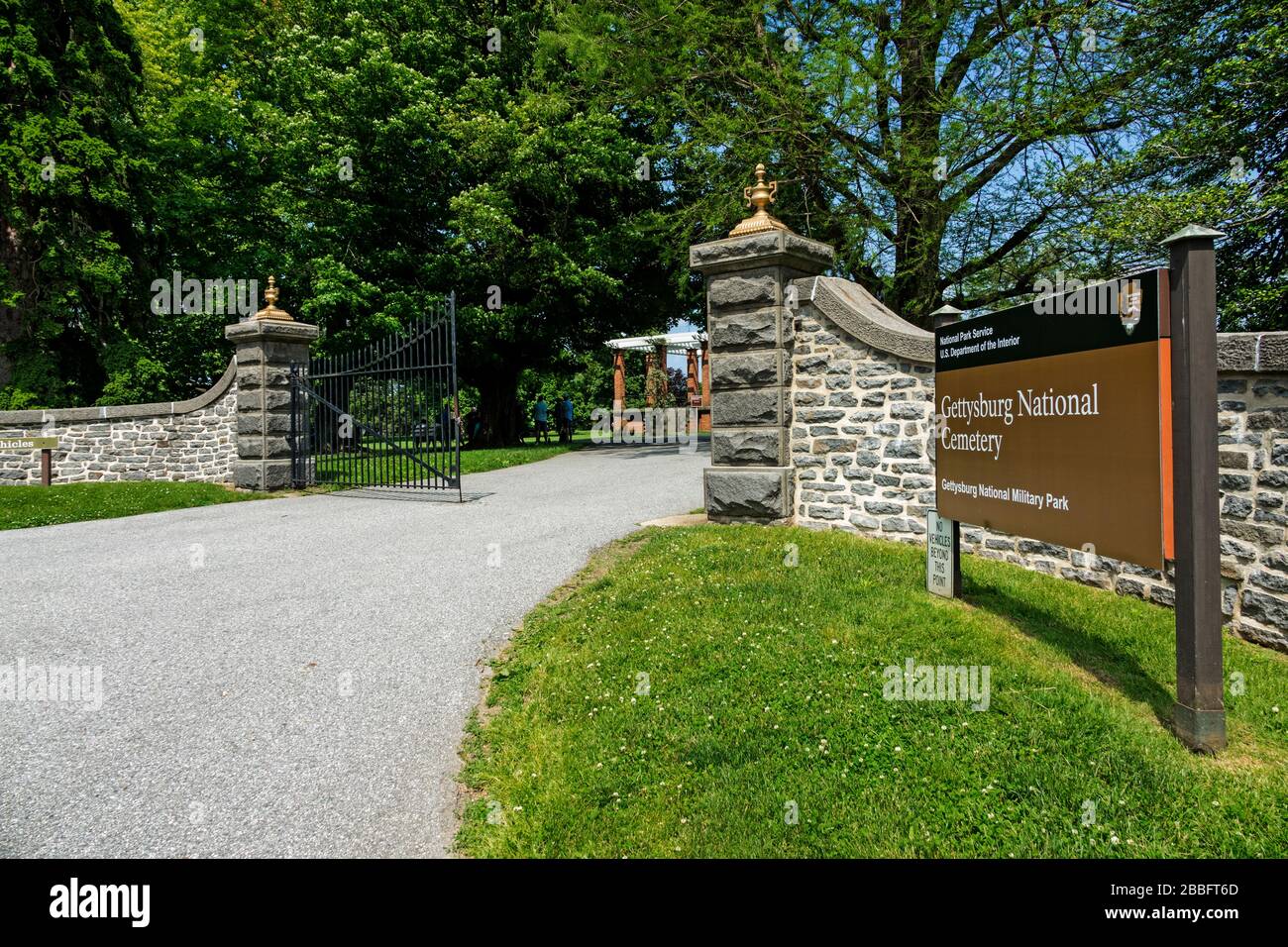 Gettysburg National Cemetery Gettysburg National Civil War Battlefield ...