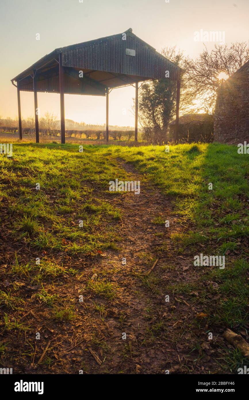 Open air barn hi-res stock photography and images - Alamy