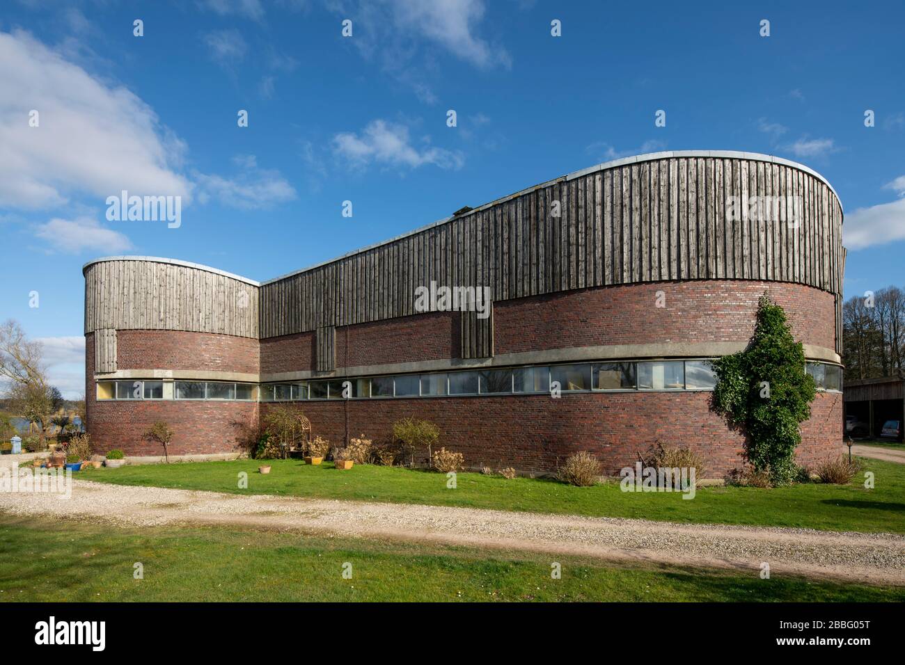 Klingberg bei Scharbeutz, Gut Garkau, 1924-1926 von Hugo Häring erbaut ...