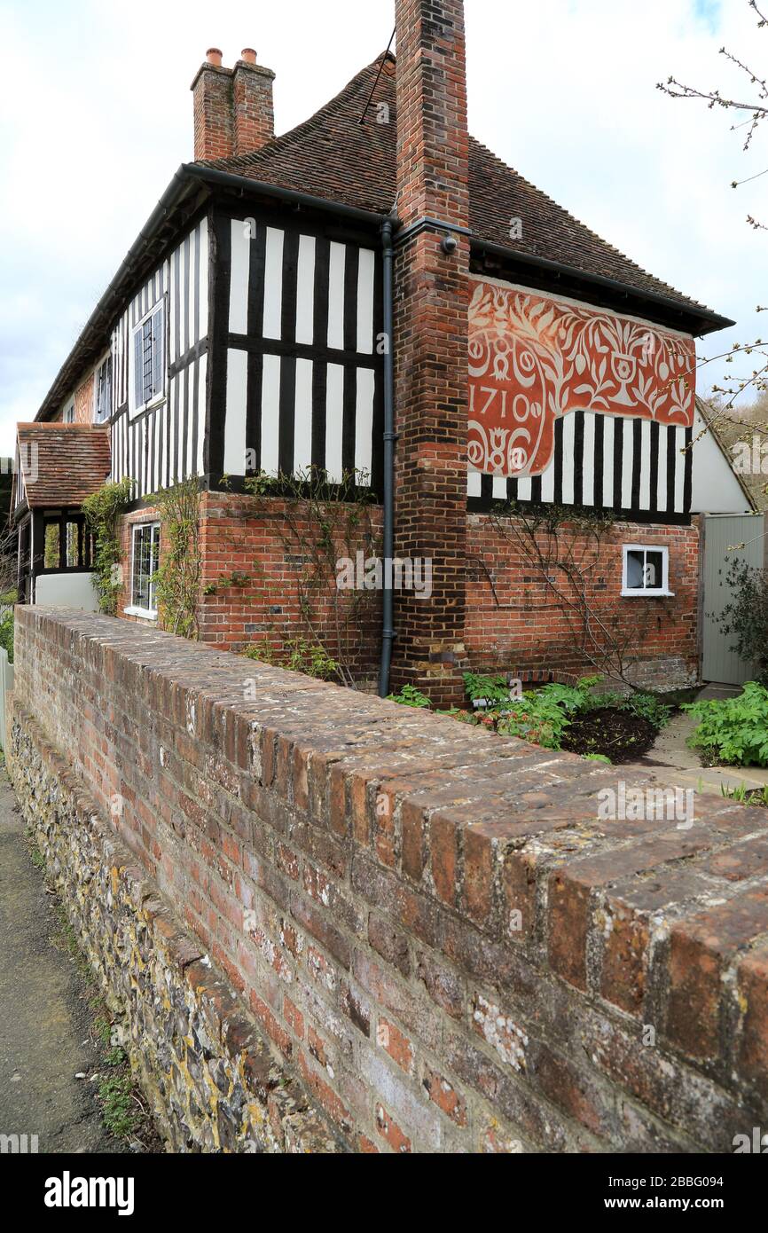 Calico House (Medieval, half timbered house) in The Street, Newnham ...