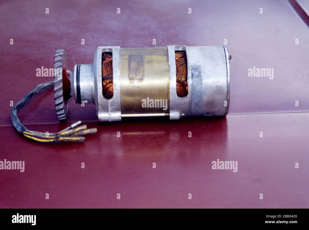 Electric Motors and Coils Stock Photo - Alamy