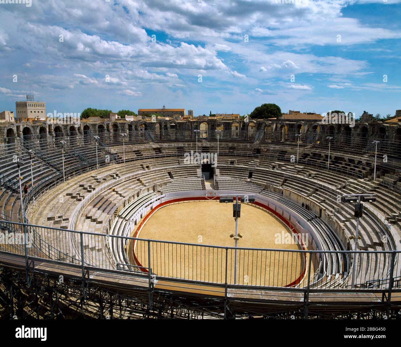 Arles France Roman Amphitheatre Stock Photo - Alamy