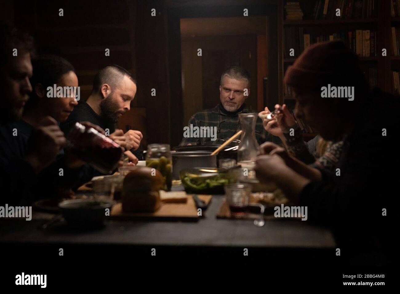 THE DECLINE, (aka JUSQU AU DECLIN), 3rd from left: Marc Beaupre; 4th ...