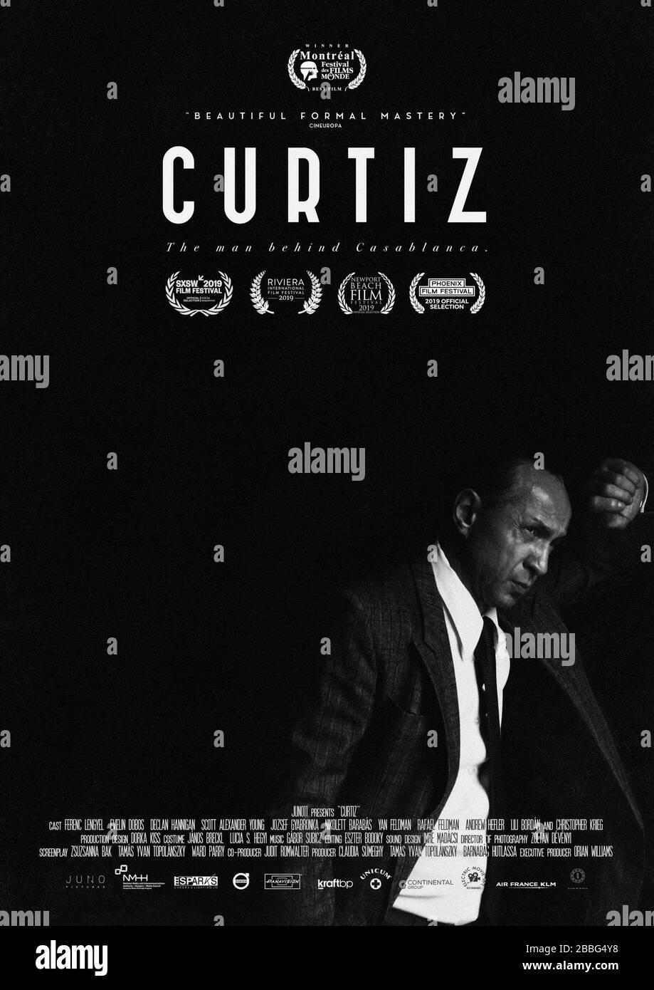 CURTIZ, poster, Ferenc Lengyel as Michael Curtiz, 2018. © Netflix ...