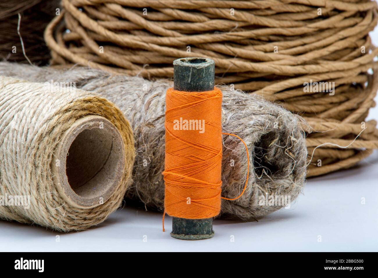 Orange Spools High Resolution Stock Photography and Images - Alamy