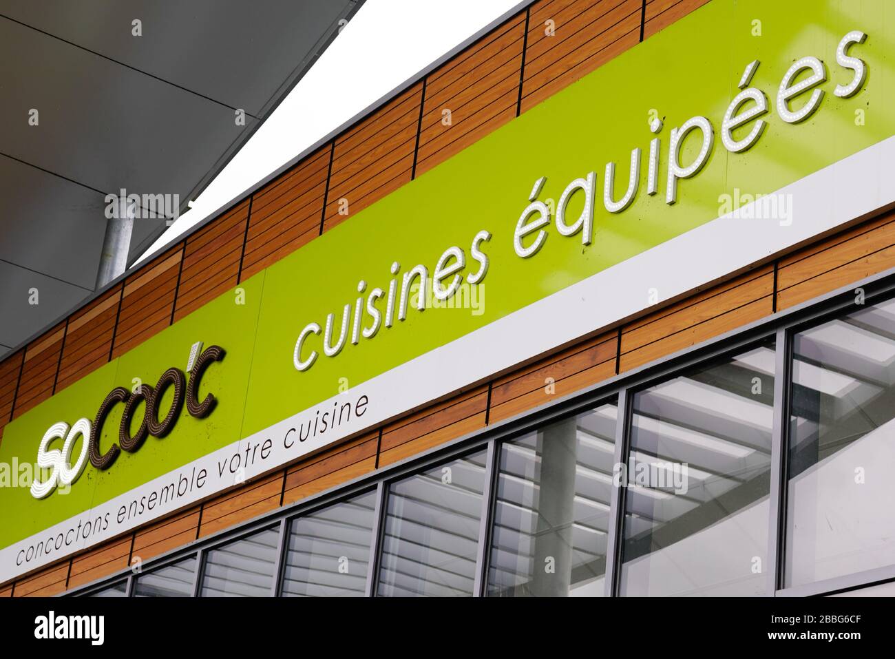 Bordeaux , Aquitaine / France - 02 24 2020 : socooc store chain brand ...
