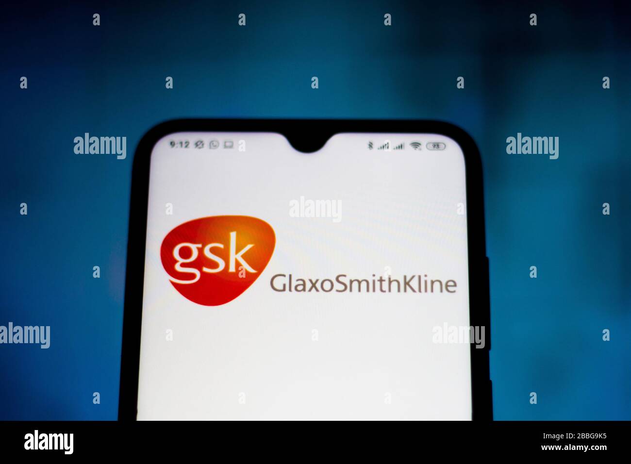 Gsk logo hi-res stock photography and images - Alamy