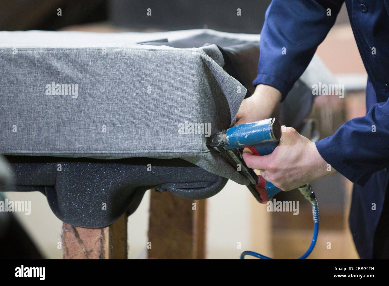 Using a stapler hi-res stock photography and images - Alamy