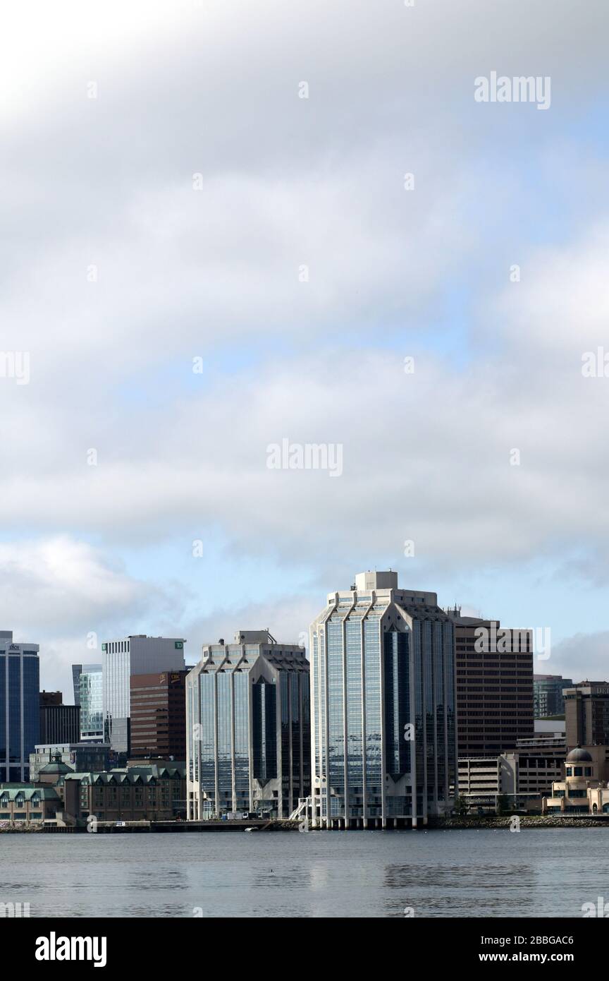 The view of the city and its tall buildings Stock Photo - Alamy
