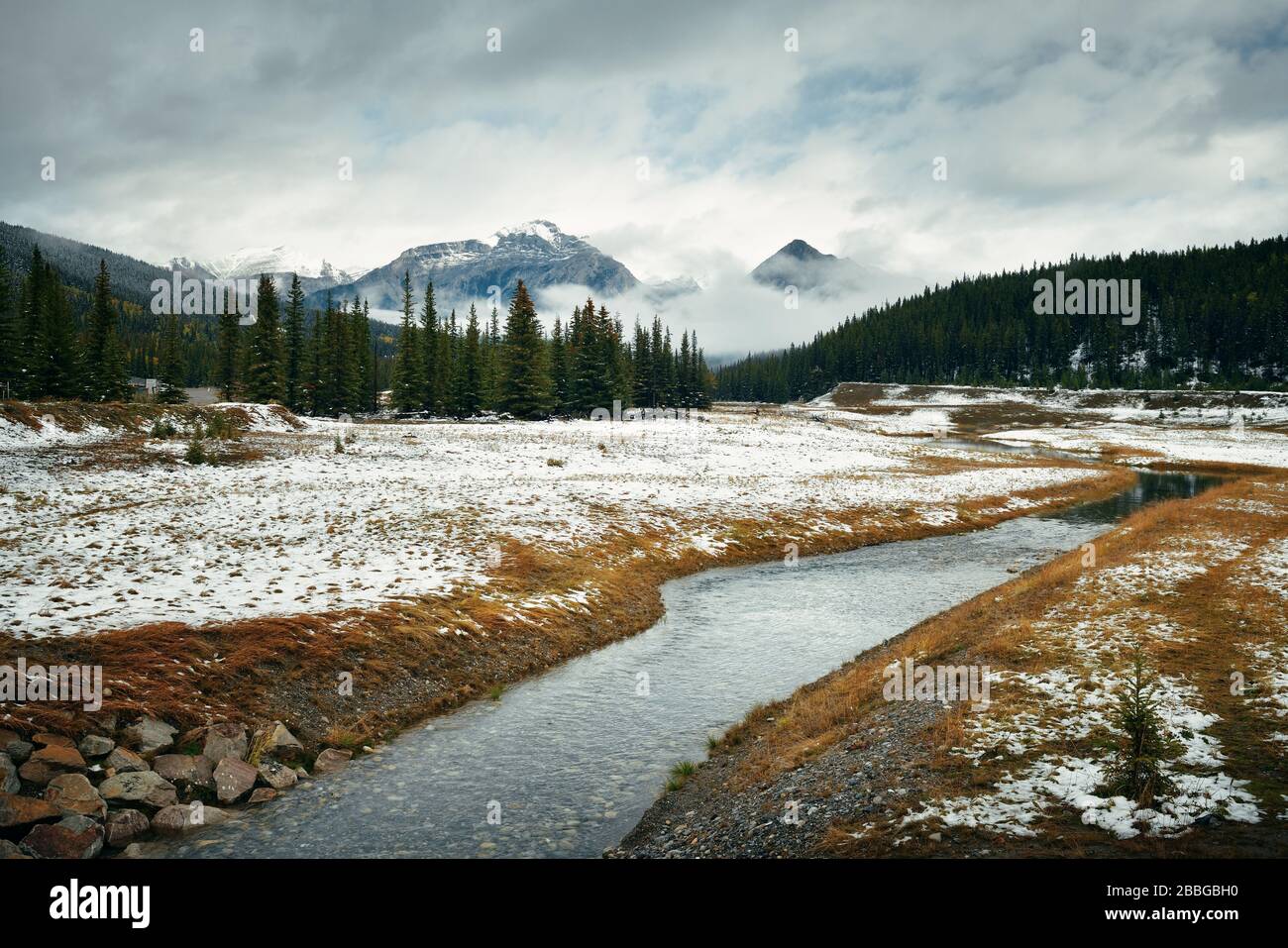 Beautiful landscape in Banff National Park in Canada Stock Photo - Alamy
