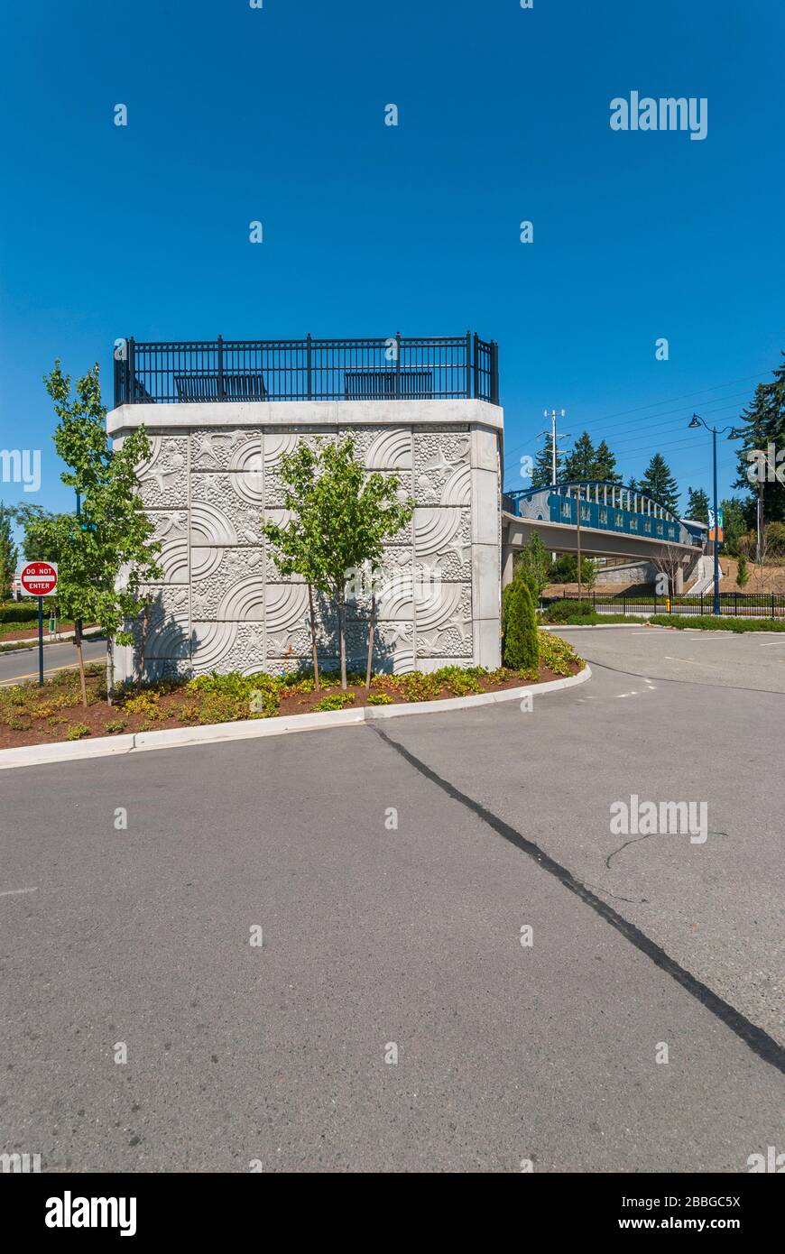 The Interurban Pedestrian Bridge on Aurora Avenue in Richmond Highlands ...