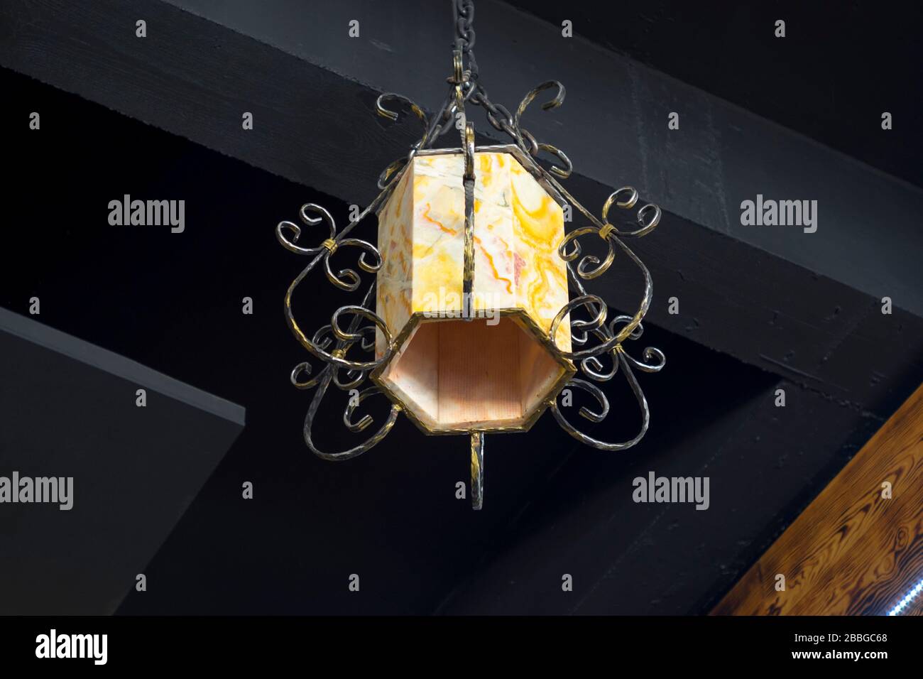 Creative lamp design for restaurants Stock Photo - Alamy