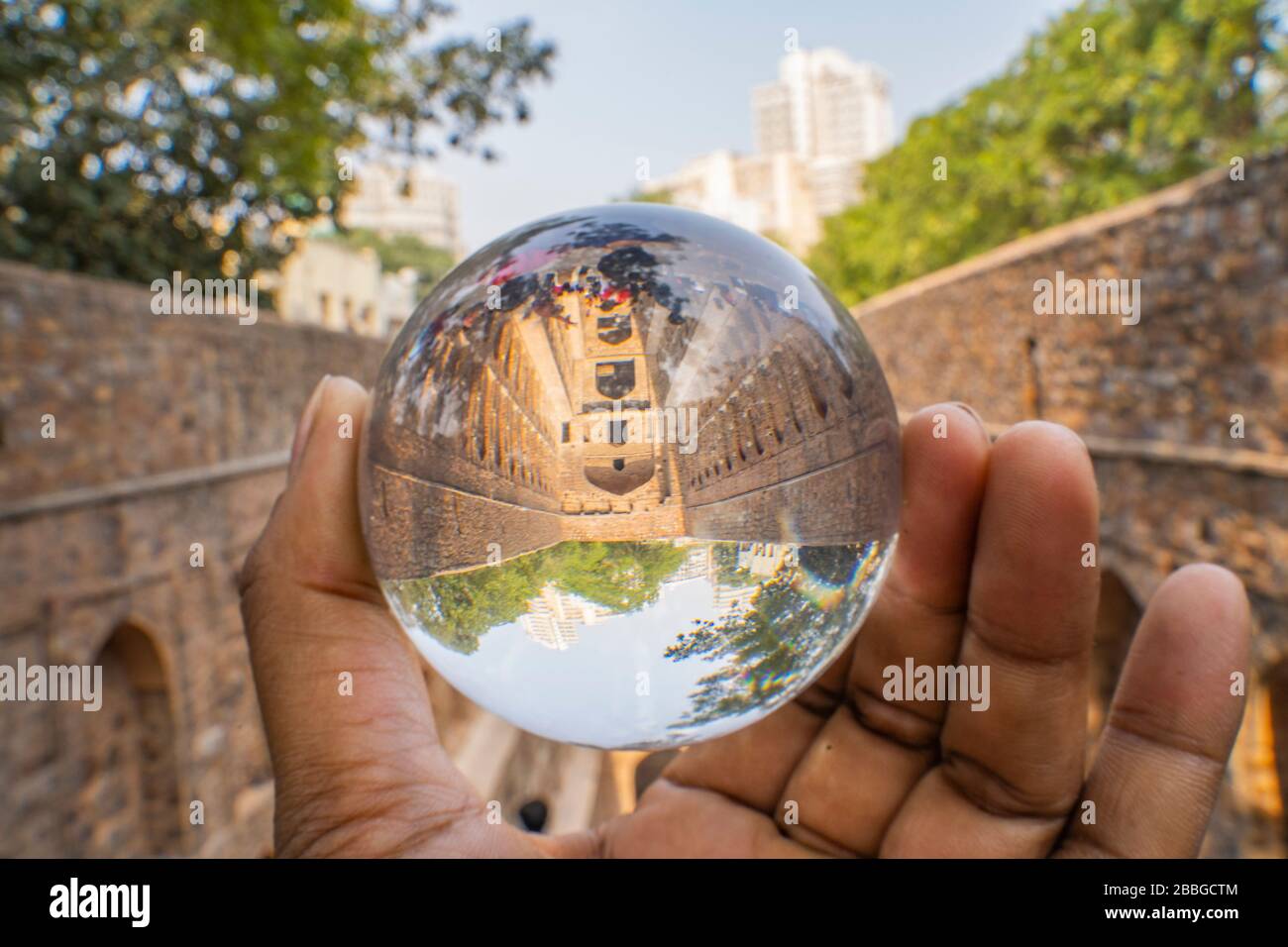 Agrasen ki Baoli is a 60-meter long and 15-meter wide historical step ...