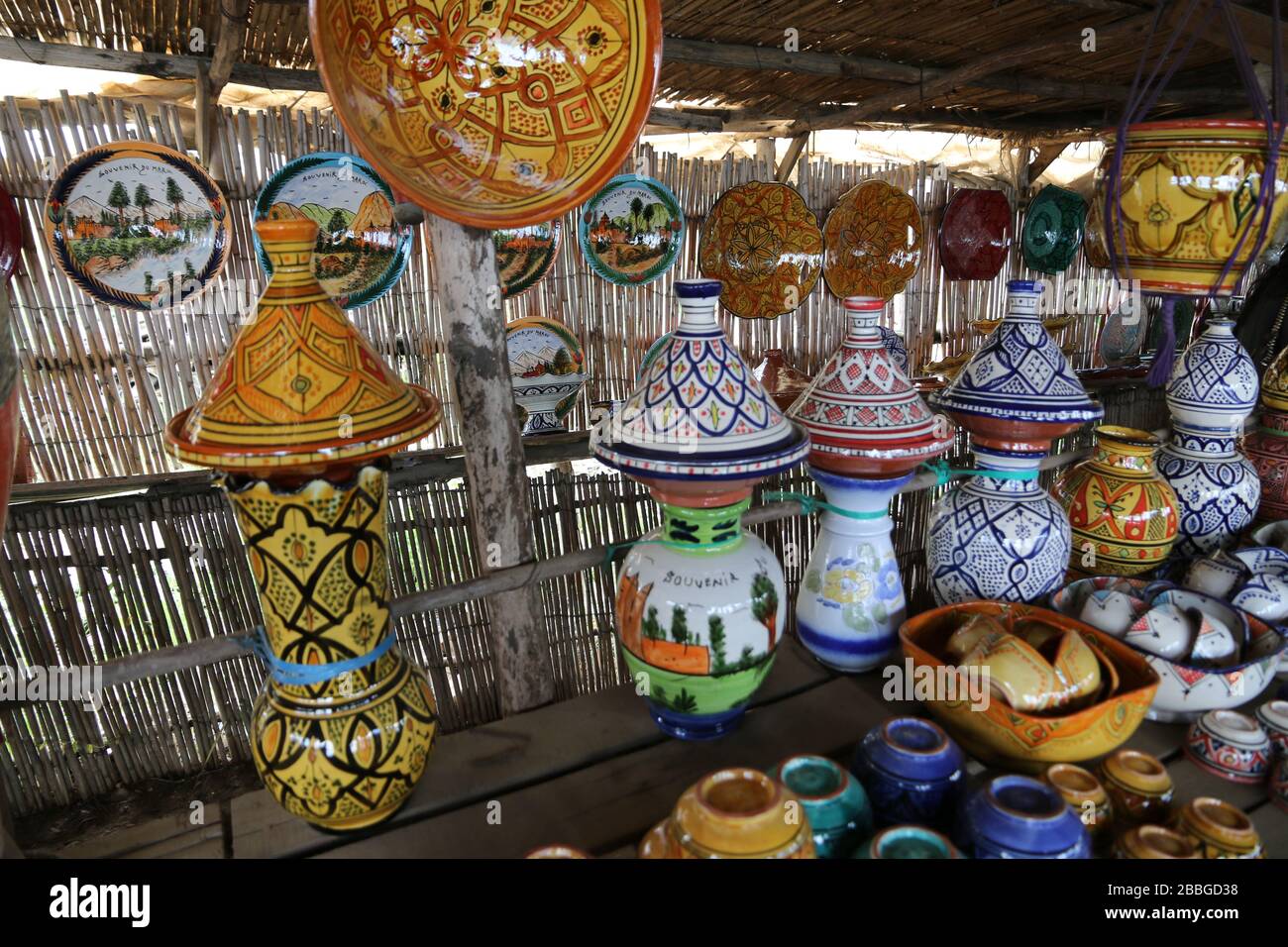 Pottery in Morocco Stock Photo - Alamy