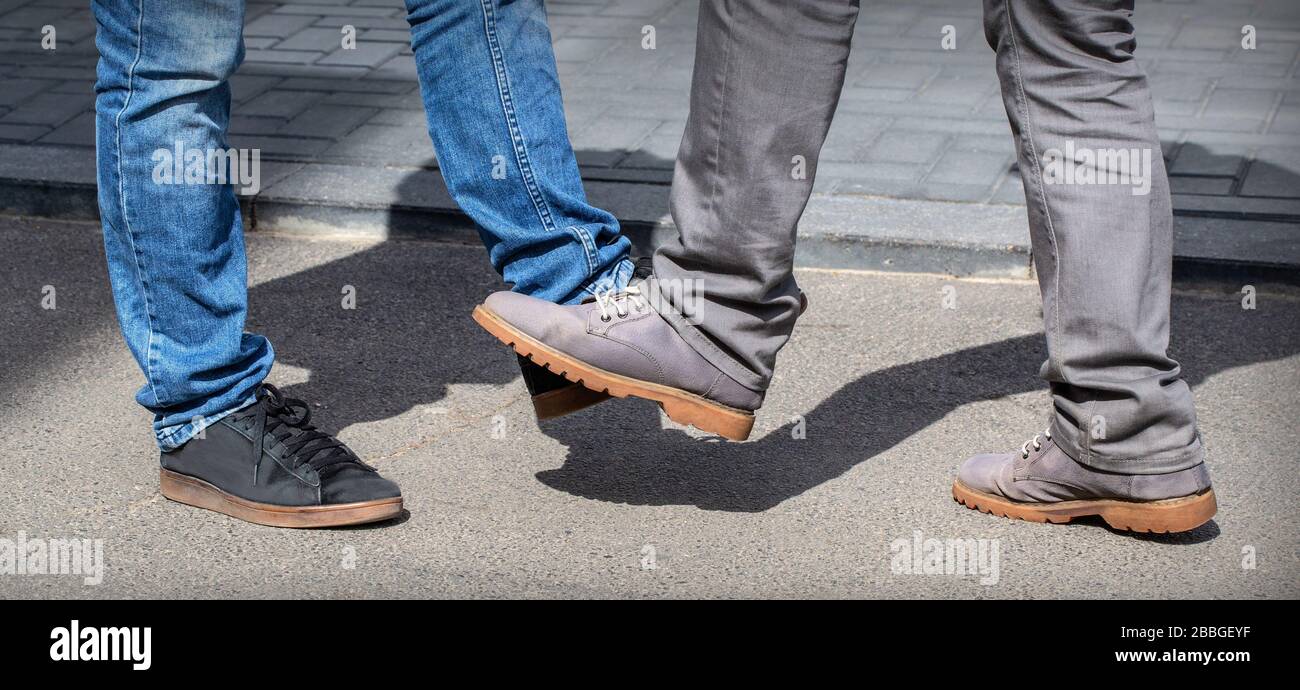 Foot tapping hi-res stock photography and images - Alamy