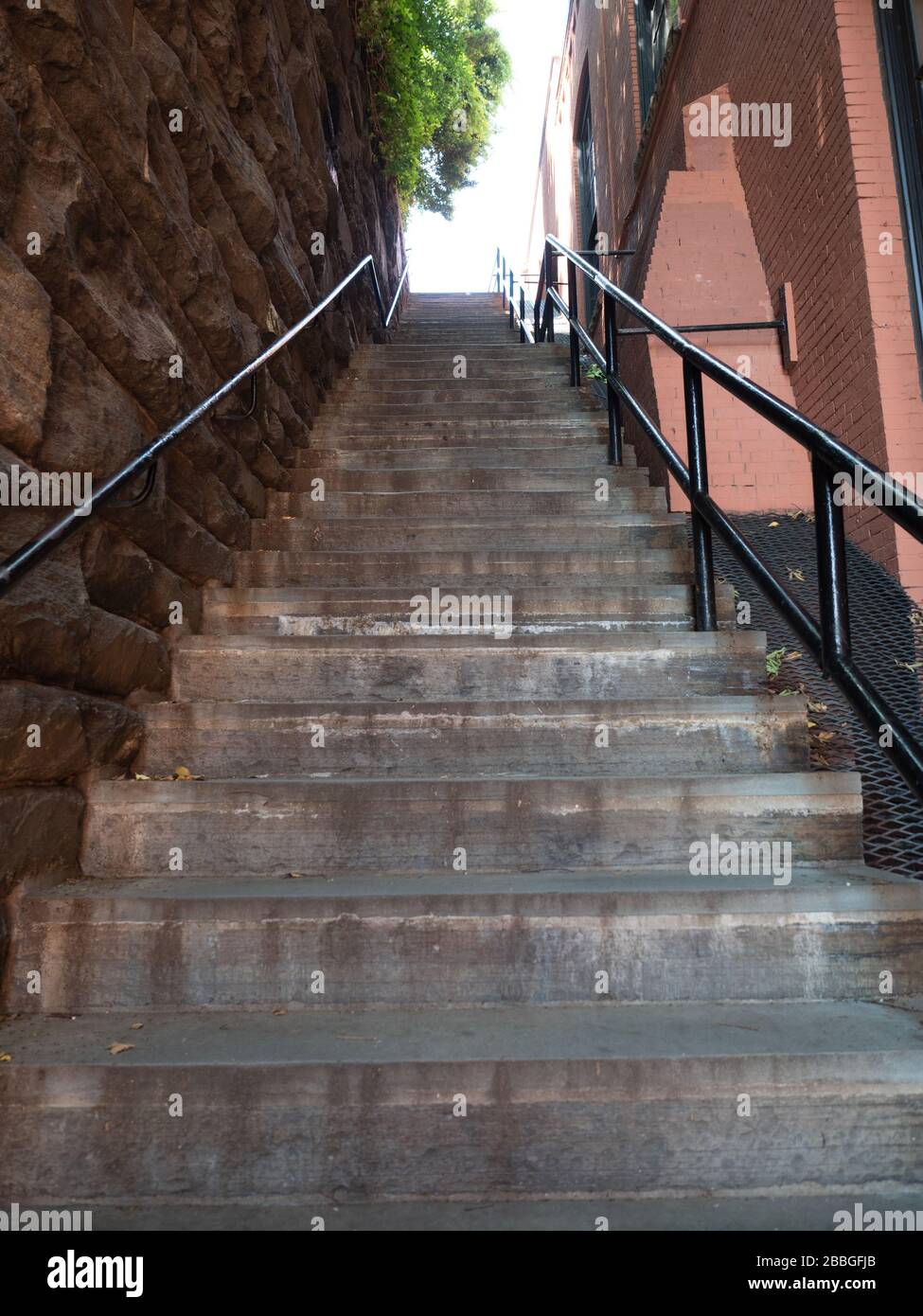 The exorcist stairs hi-res stock photography and images - Alamy