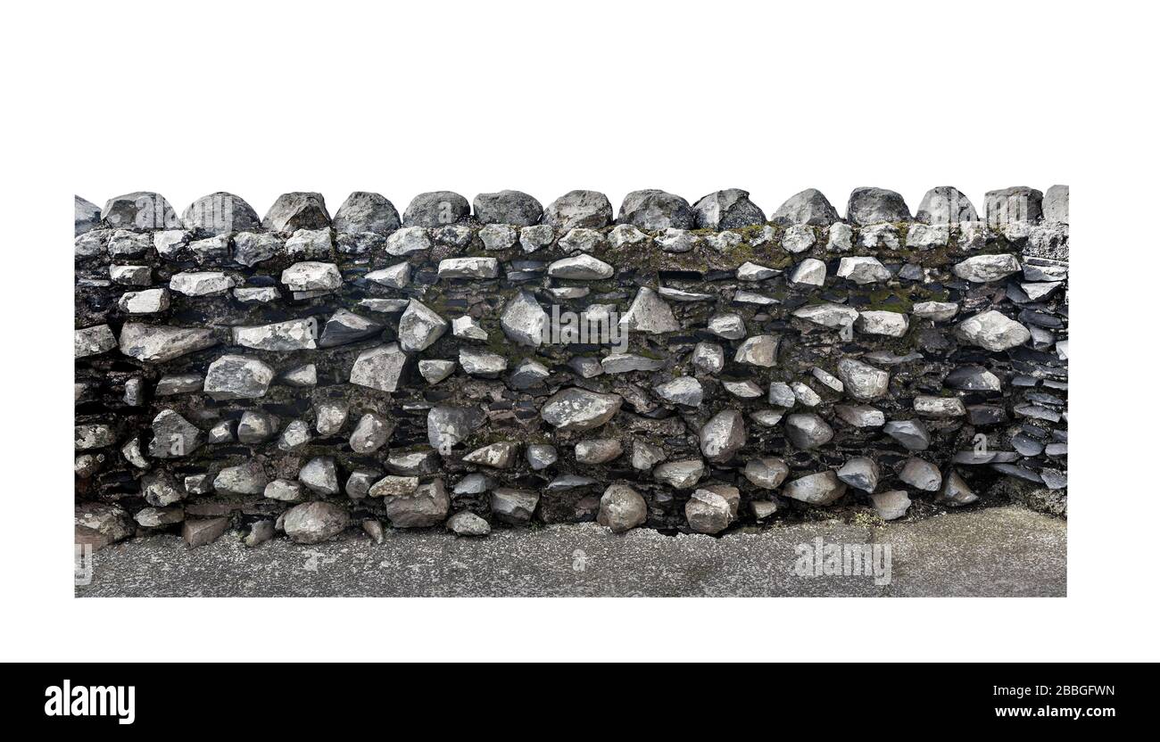 Gray old block Cut Out Stock Images & Pictures - Alamy