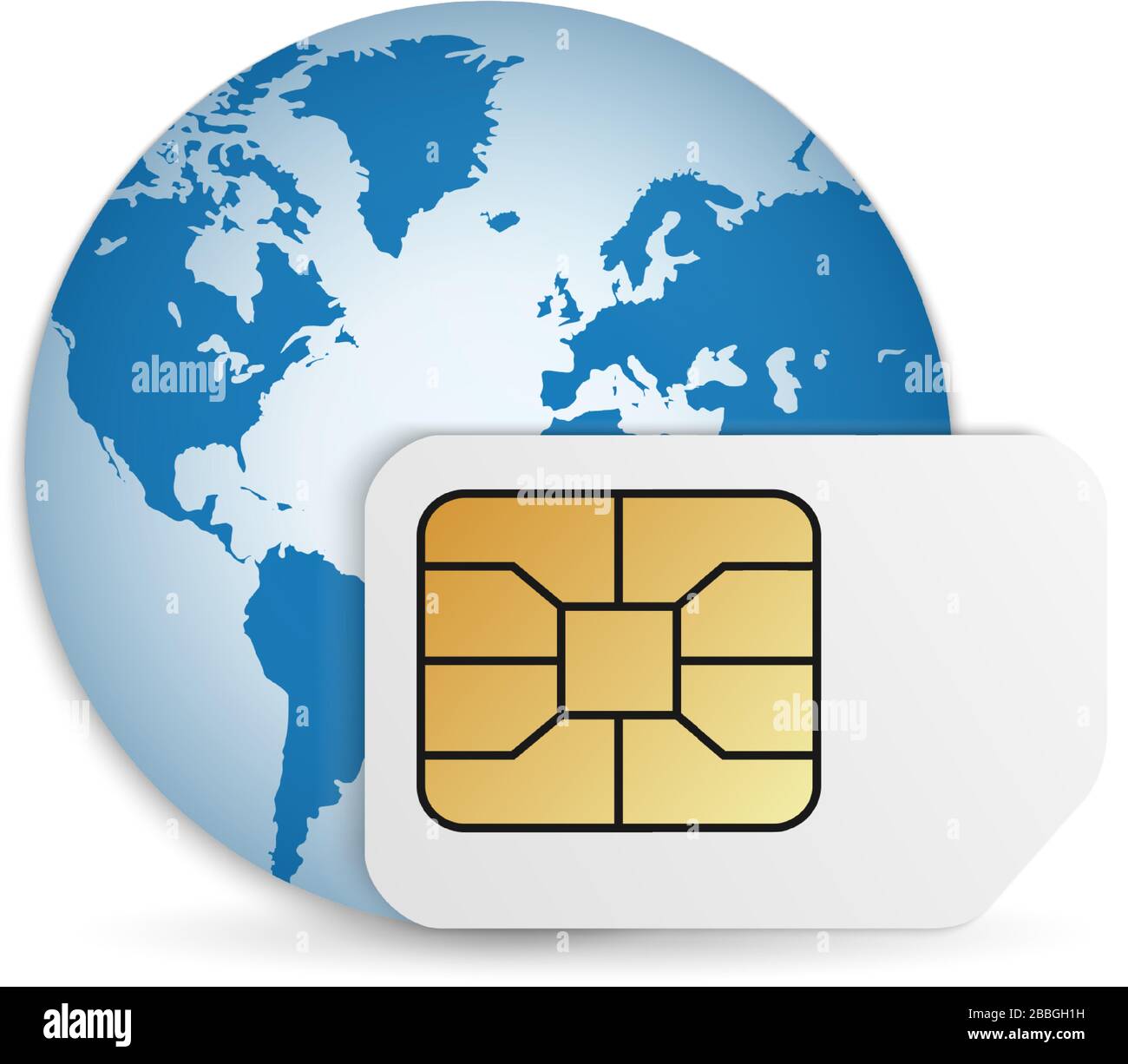 Sim map Cut Out Stock Images & Pictures - Alamy