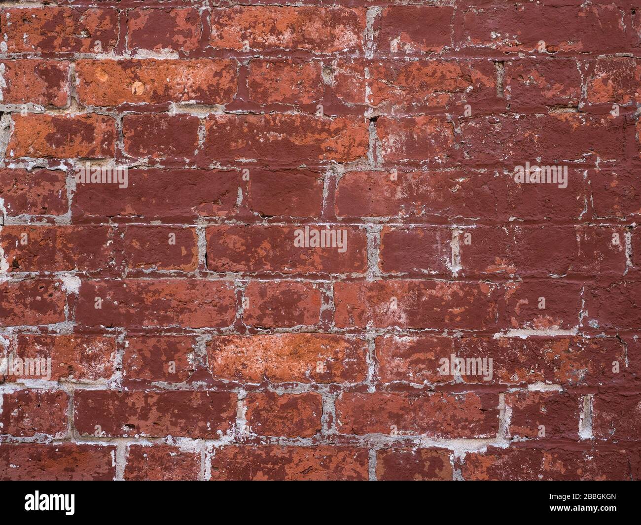 red block brick wall for background Stock Photo - Alamy