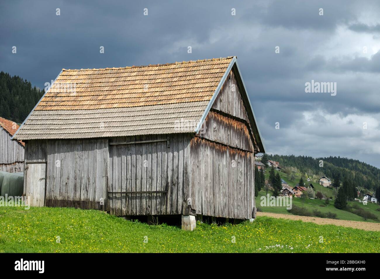 Rural economy at Retje, Slovenia Stock Photo - Alamy