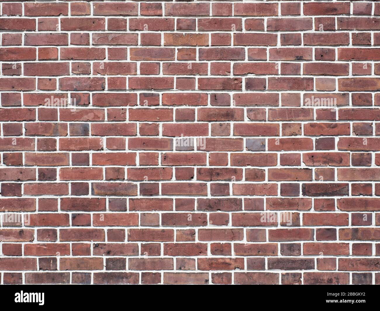 red block brick wall for background Stock Photo - Alamy