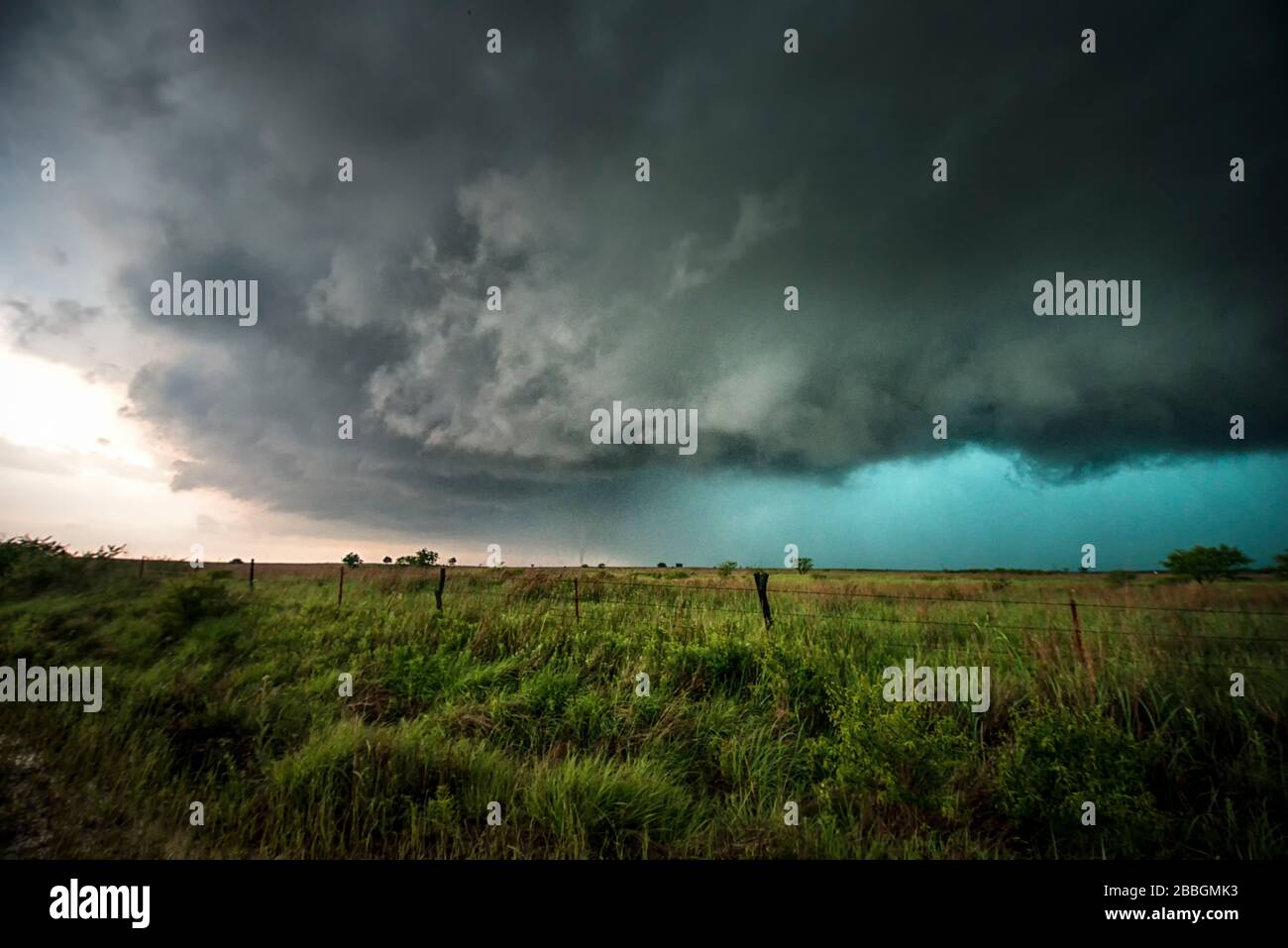 Storm rolling over rural field in rural southern Manitoba Canada Stock ...