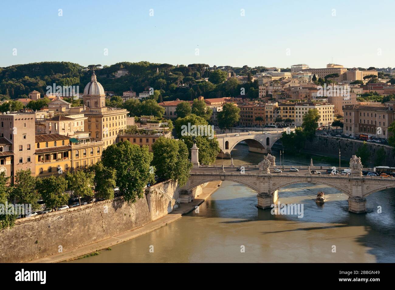Rome aerial view with ancient architecture hi-res stock photography and ...