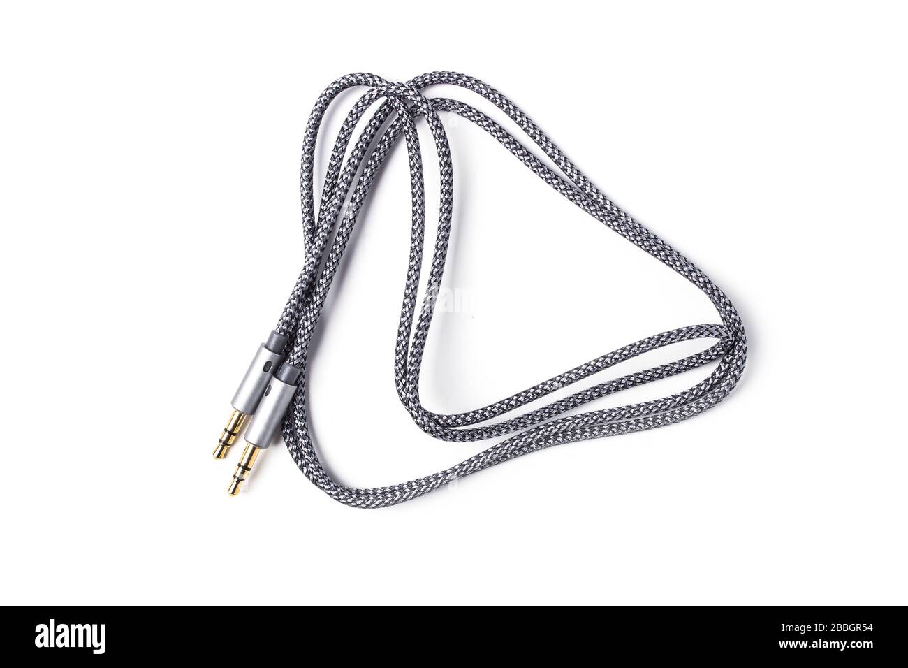 Close up audio plug Cut Out Stock Images & Pictures - Alamy