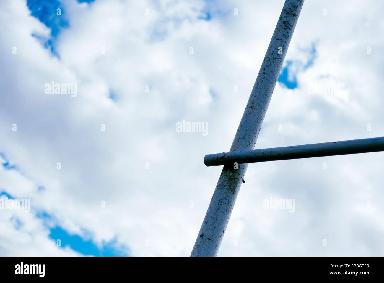 Rugby posts hi-res stock photography and images - Alamy