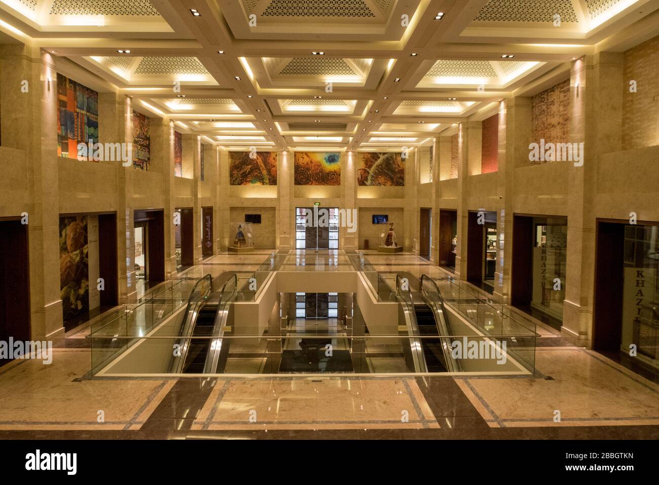 Opera Galleria shopping mall, Oman Stock Photo - Alamy