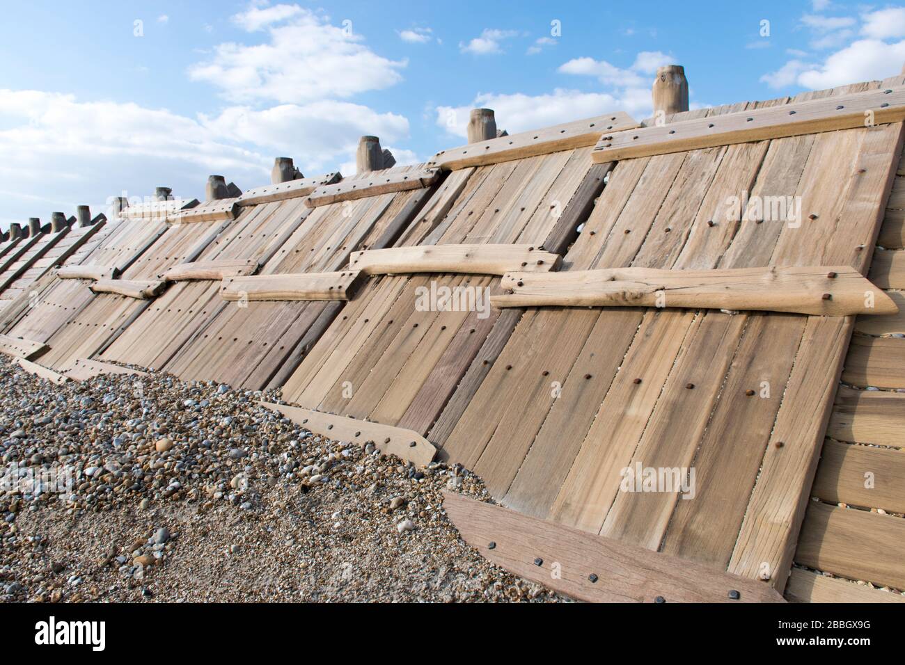 Timber revetments hi-res stock photography and images - Alamy
