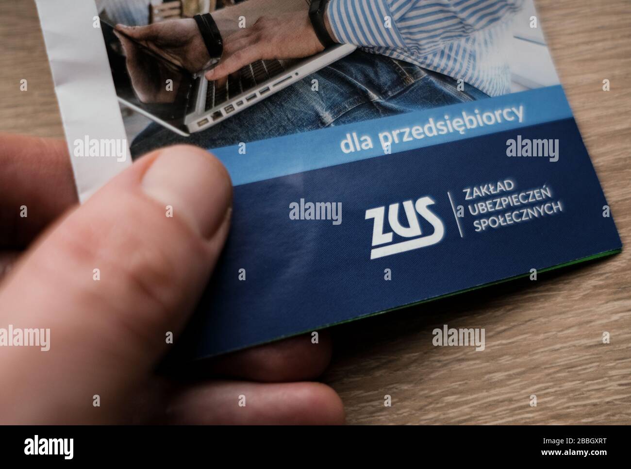 Czestochowa, Poland - 31.03.2020: ZUS (Social Insurance Institution ...
