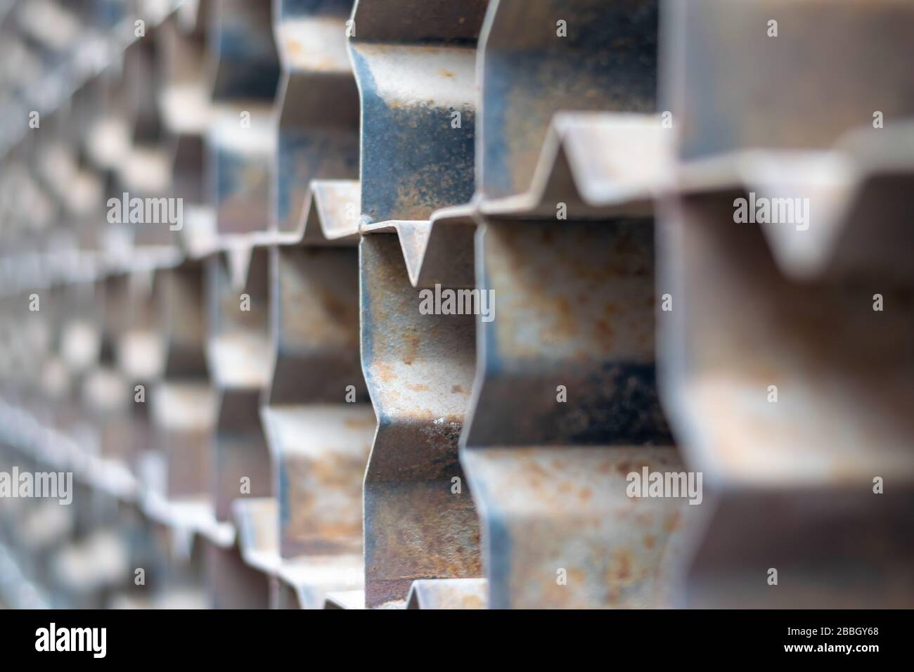 Metal lattice with star shape. Texture useful as a background Stock ...