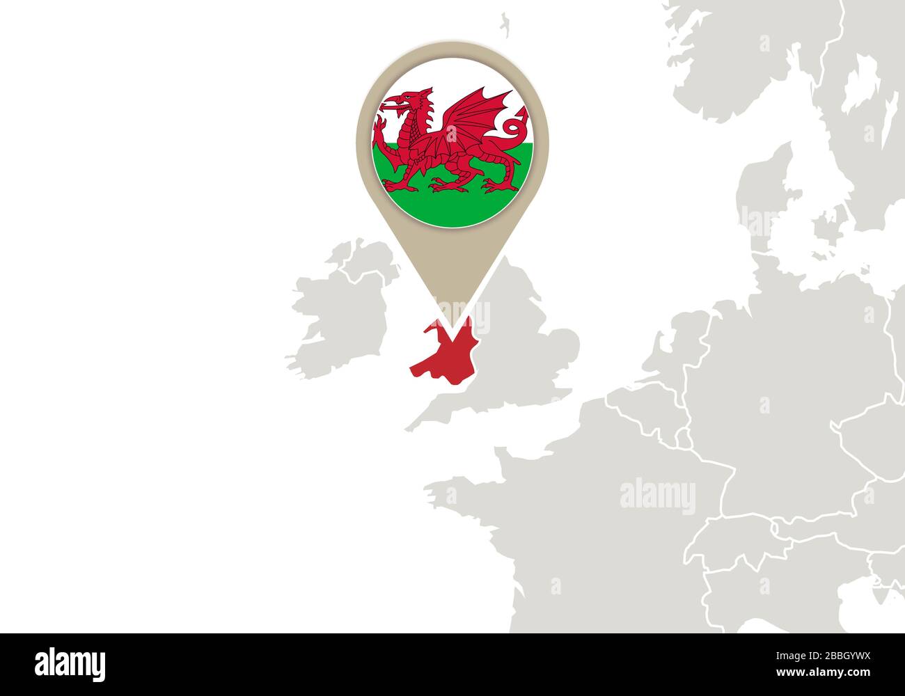 Europe highlighted united kingdom Stock Vector Images - Alamy