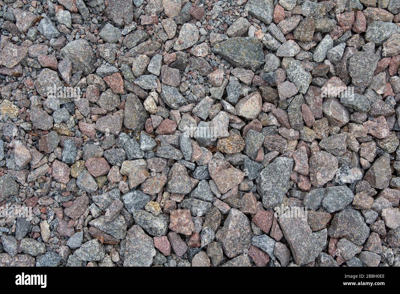 Beaten granite stone with a spread. Backgrounds and textures Stock ...