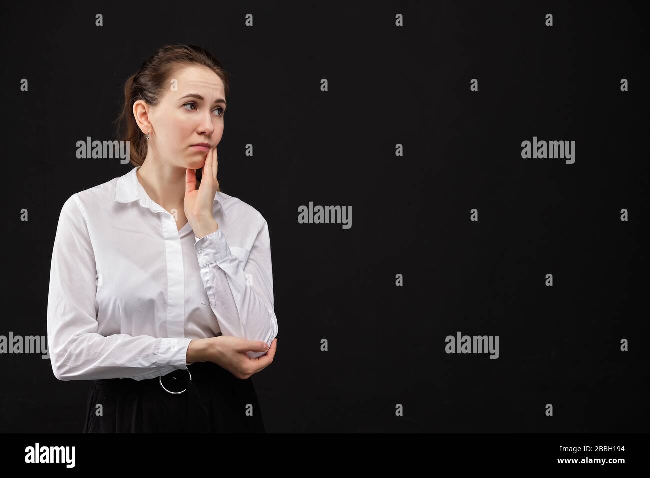 Anguished face hi-res stock photography and images - Alamy