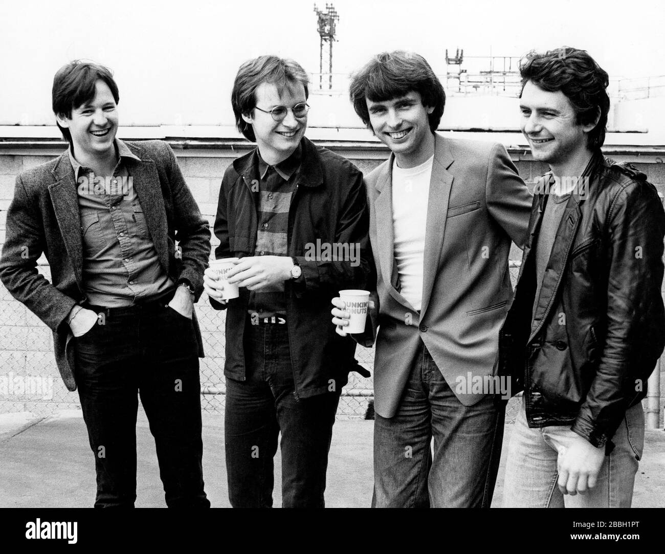 XTC photographed in Philadelphia in 1981. Credit: Scott Weiner ...