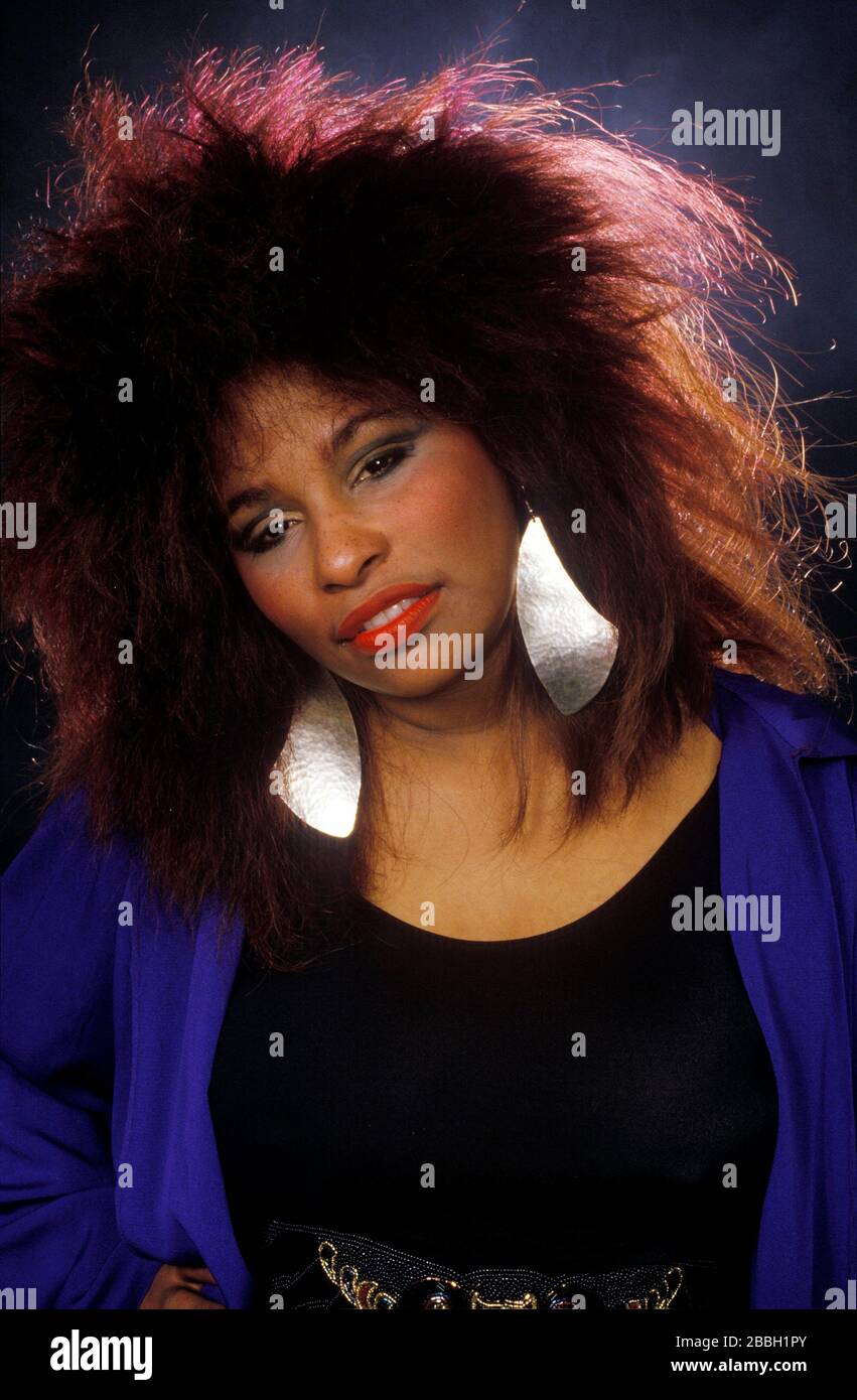 Chaka Khan photographed in Philadelphia, 1986.Credit: Scott Weiner ...