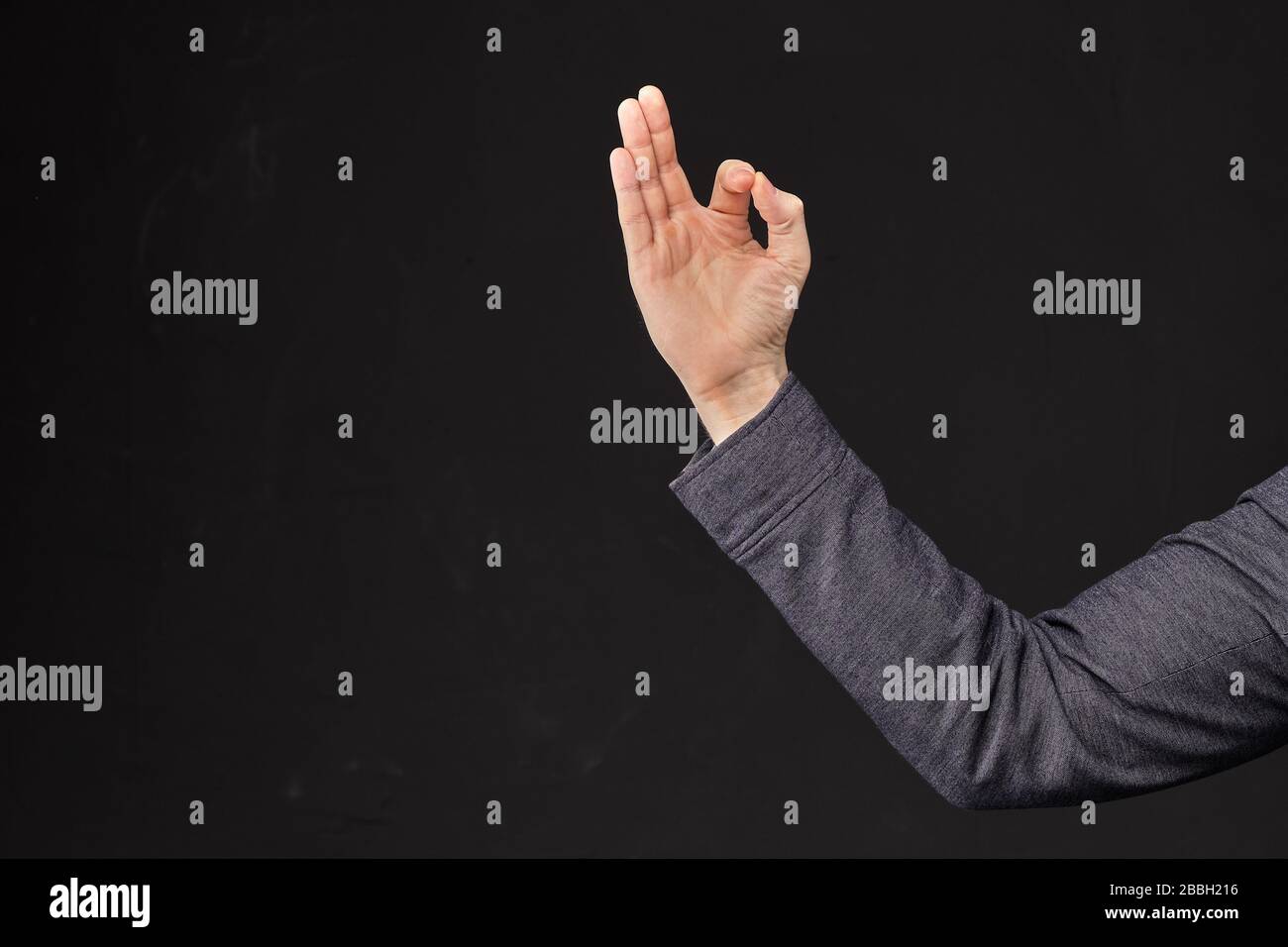 Hand in the jacket hi-res stock photography and images - Alamy