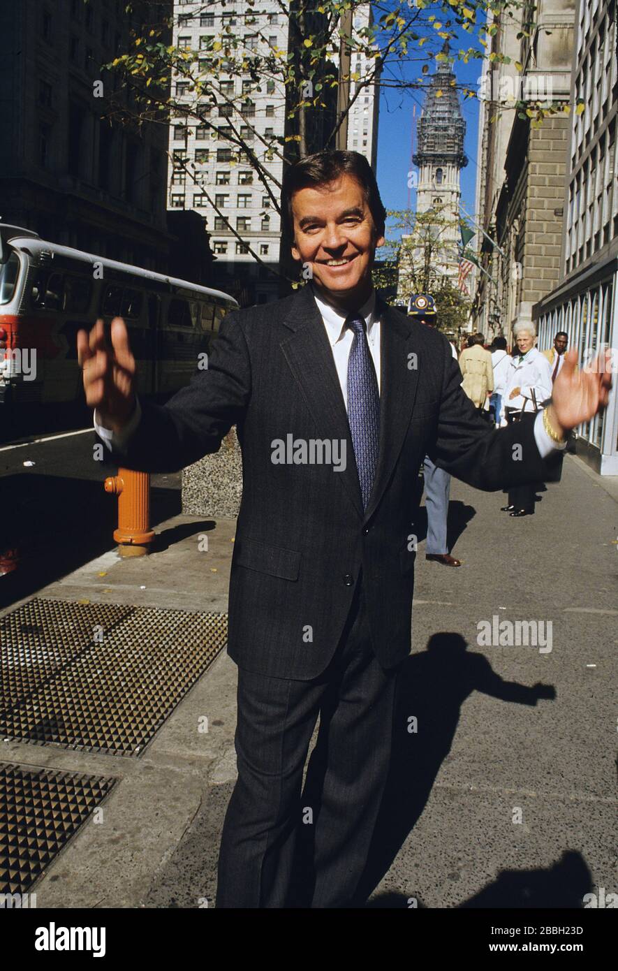 Dick Clark pictured in 1985. Credit: Scott Weiner / MediaPunch Stock ...