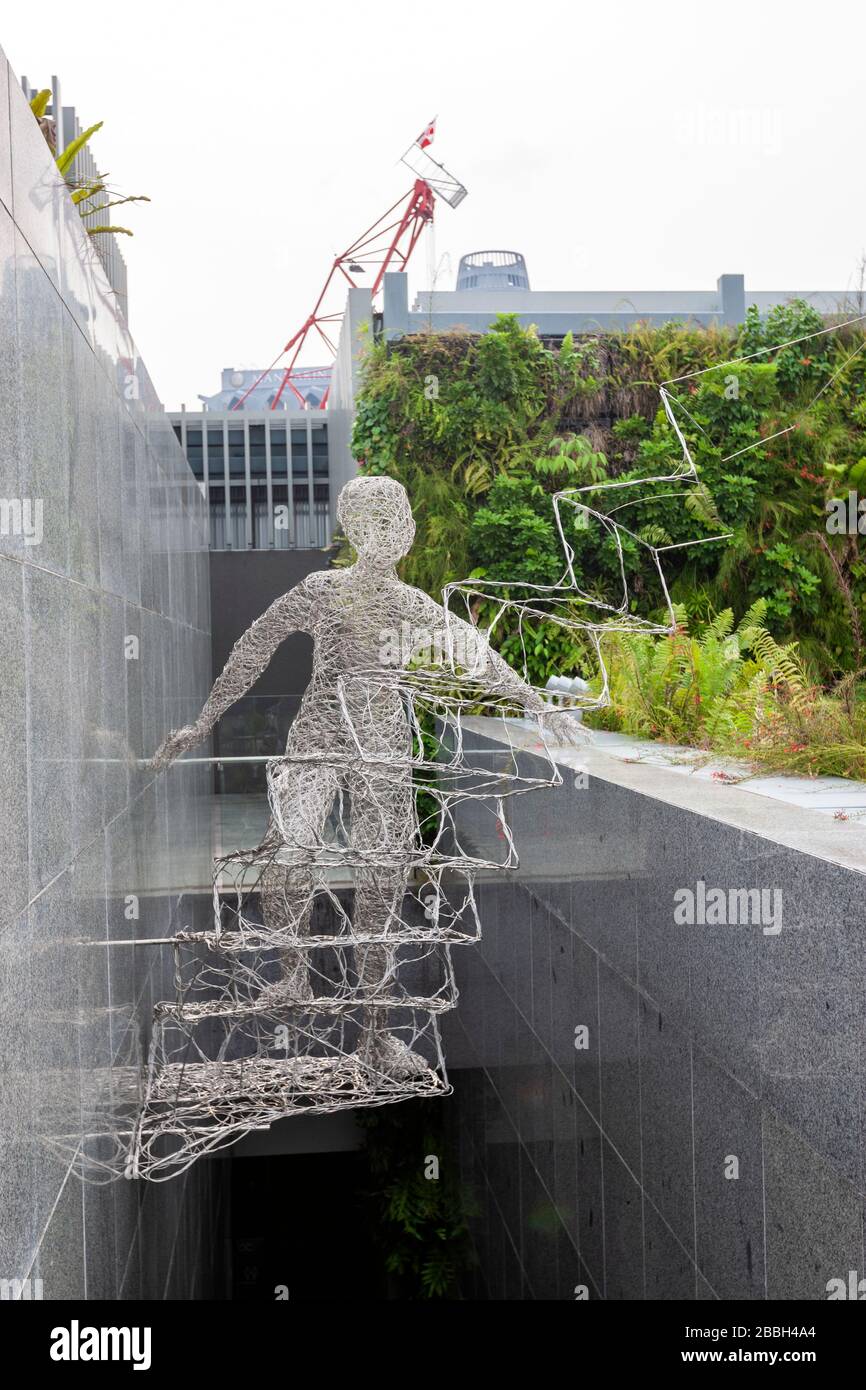 The Stair, The Clouds and The Sky, by Victor Tan Wee Tar, in Rooftop ...